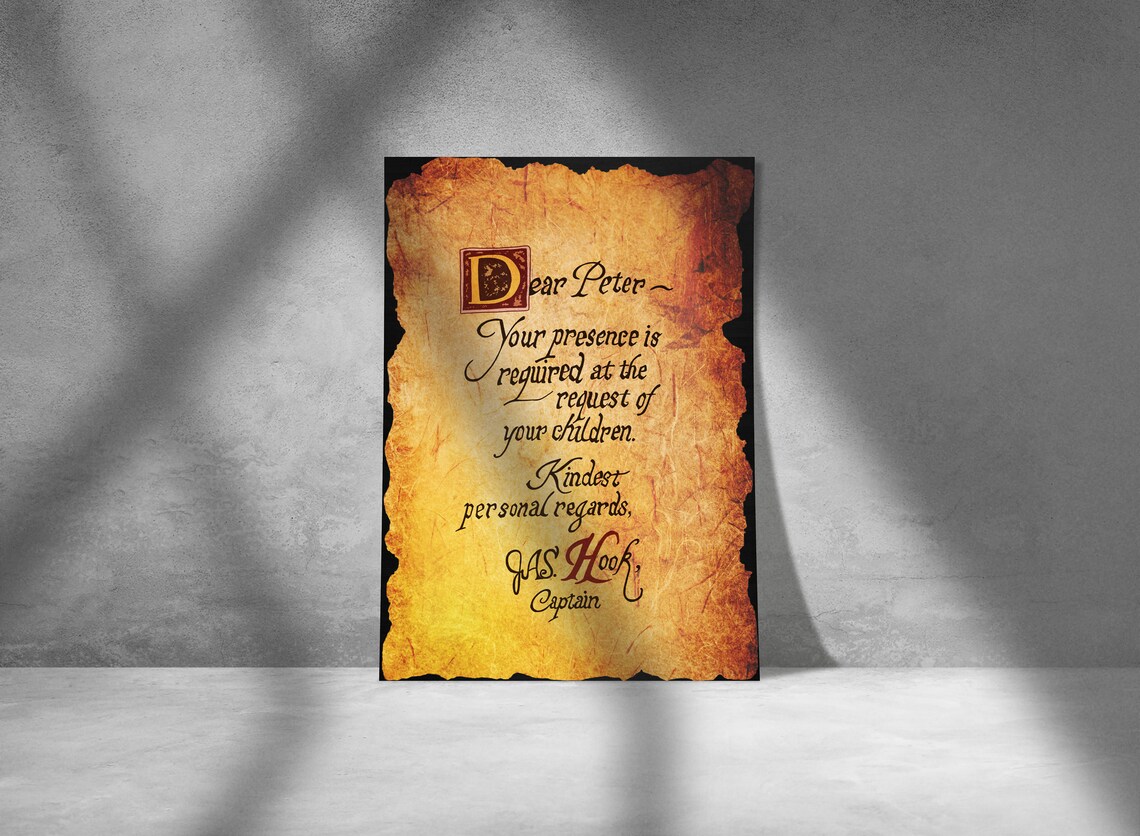 Peter Pan 'hook' Inspired Captain Hook Prop Replica - Etsy