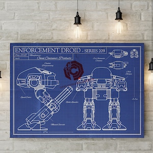 Robocop Inspired OCP Omni Consumer Products ED-209 Enforcement Droid ...