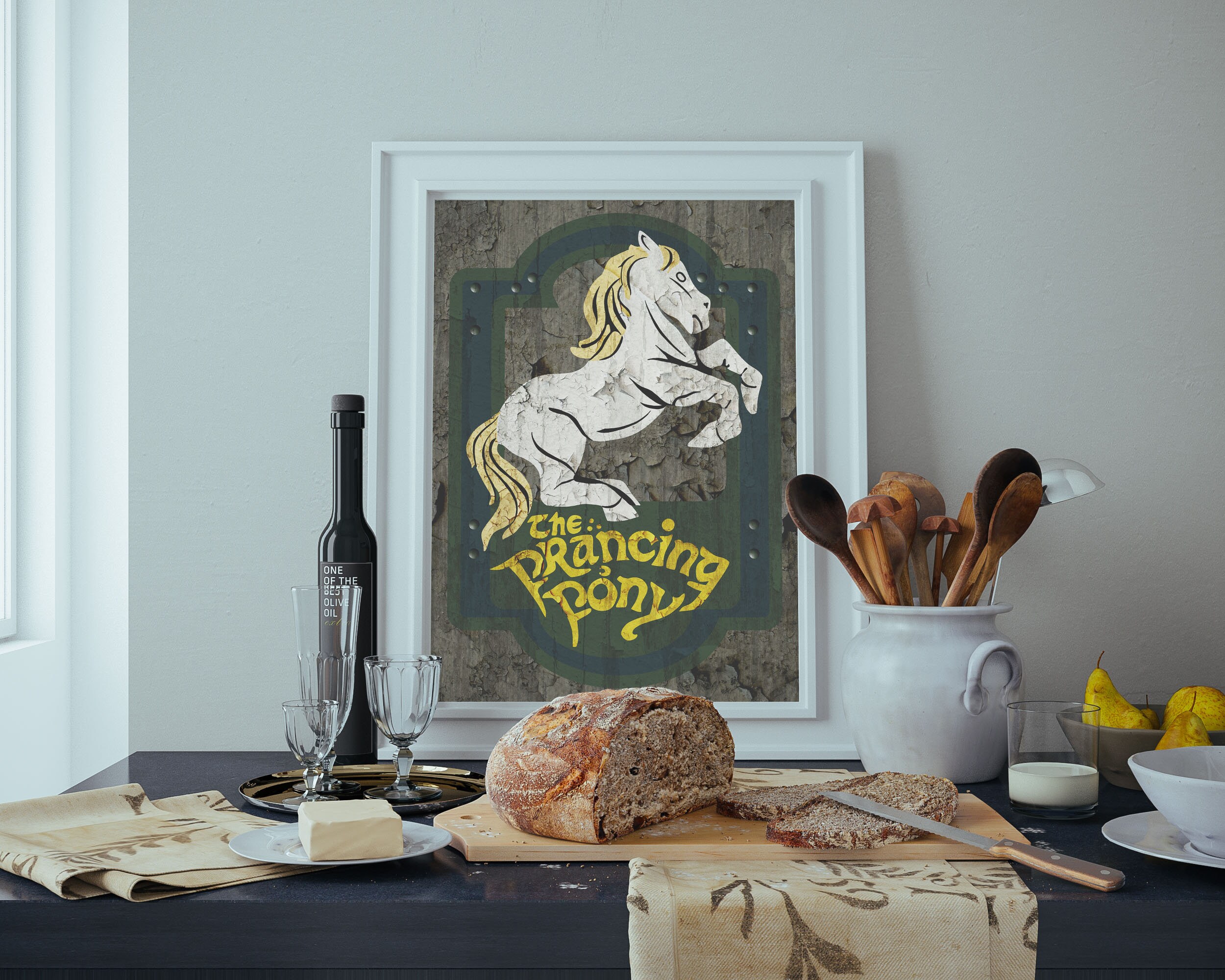 LOTR & Hobbit Inspired Middle Earth the Prancing Pony | Etsy Australia