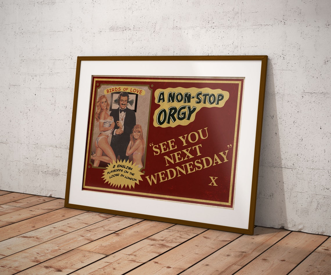 Vintage Style John Landis Inspired - See You Next Wednesday - American ...