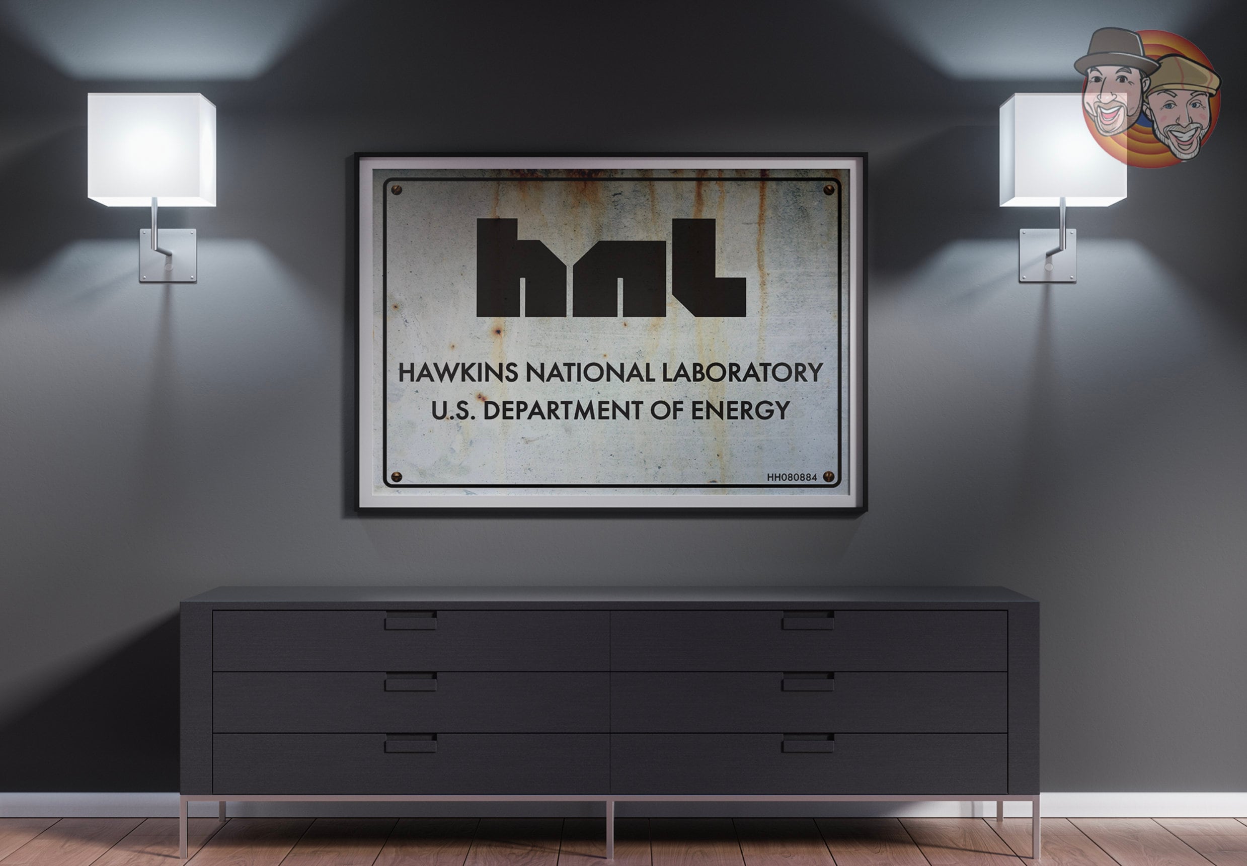 Stranger Things Hawkins National Laboratory Art Print or Metal Sign - Etsy