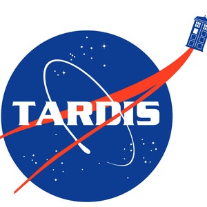 Tardis Nasa Style Logo - Inspired by Doctor Who T-shirt S-3XL - Etsy