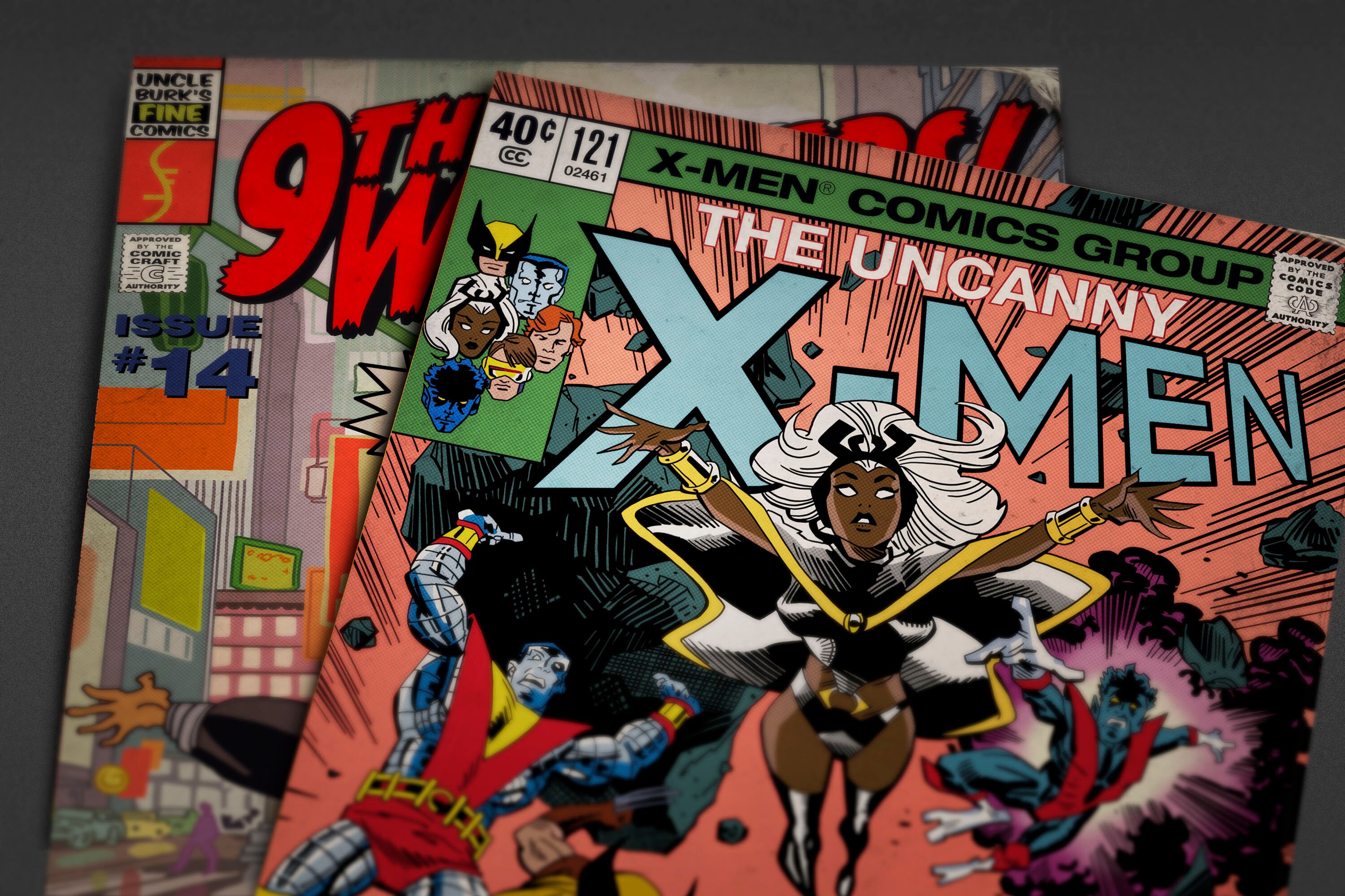 Logan & X-men Inspired Movie Prop Comic Book Art Print book | Etsy Canada