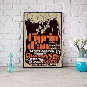 Figrin D'an and the Modal Nodes Poster, Star Wars Inspired Art Print - Etsy