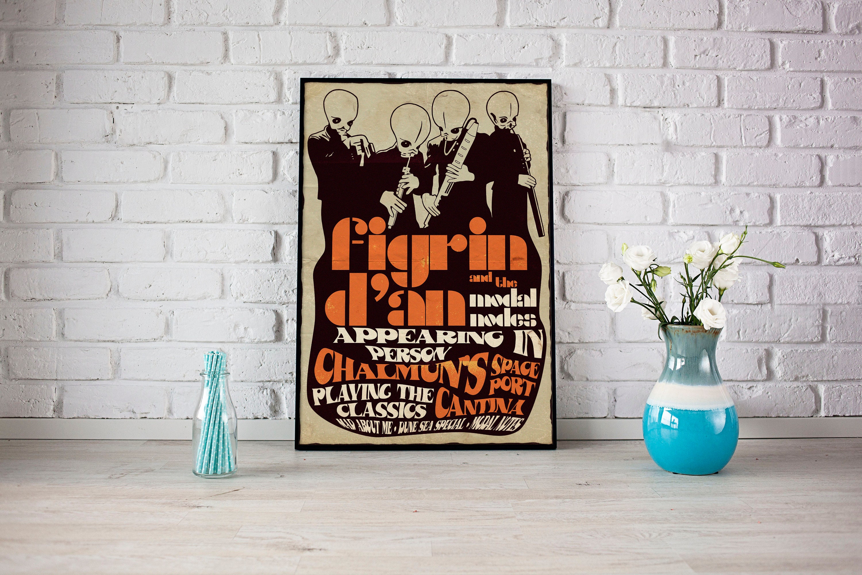 Star Wars Inspired Figrin D'an and the Modal Nodes Tour | Etsy