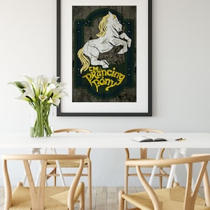 Prancing Pony Pub Sign Art Print: Middle Earth Decor - Etsy