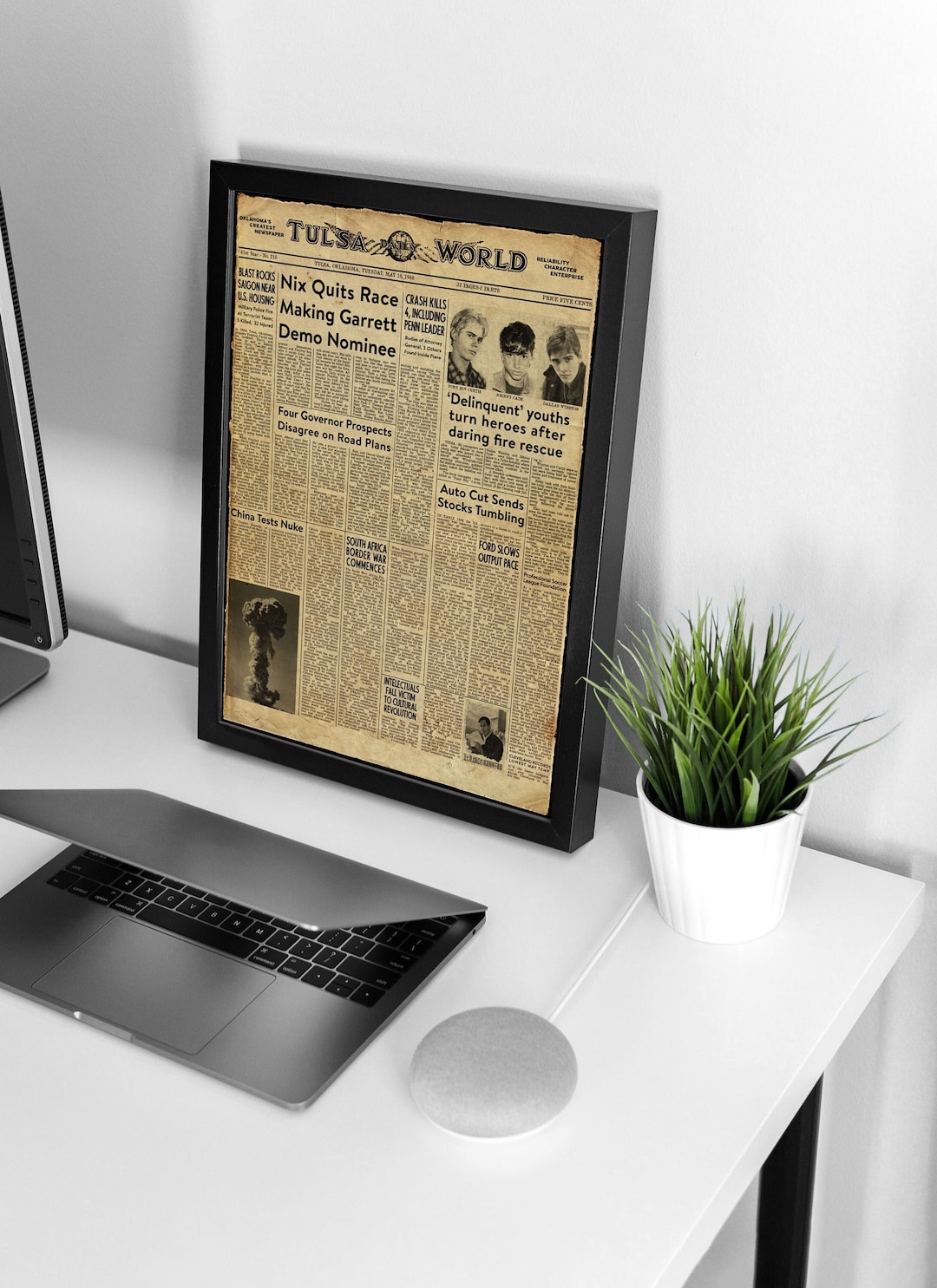 The Outsiders Inspired Tulsa Daily World Vintage Style Replica Prop ...