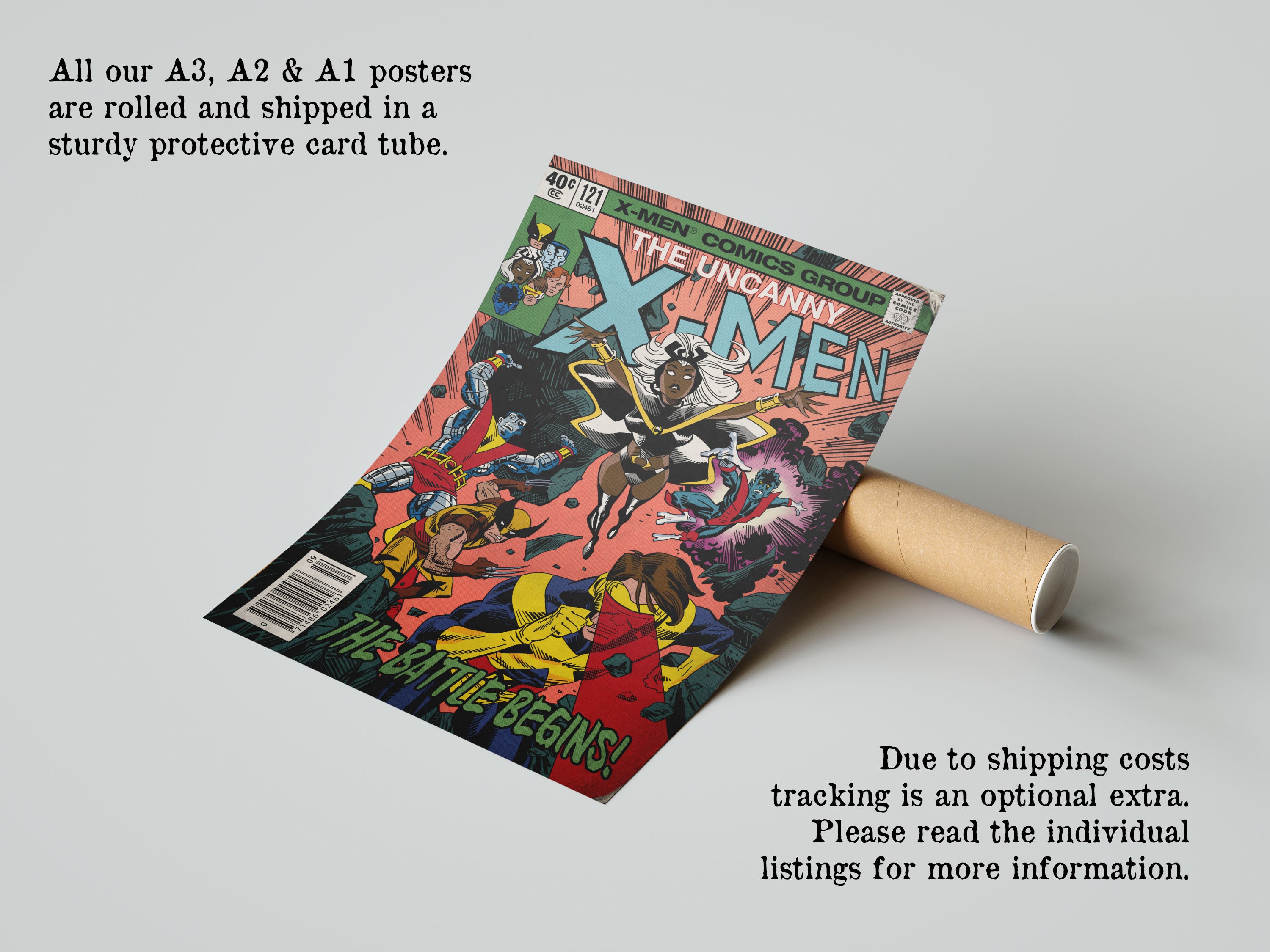 Logan & X-men Inspired Movie Prop Comic Book Art Print book | Etsy Canada