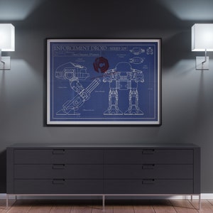 Robocop Inspired OCP Omni Consumer Products ED-209 Enforcement Droid ...