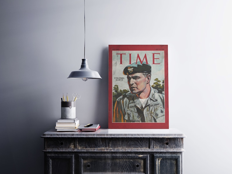 Apocalypse Now Inspired Colonel Kurtz Marlon Brando Time - Etsy Canada