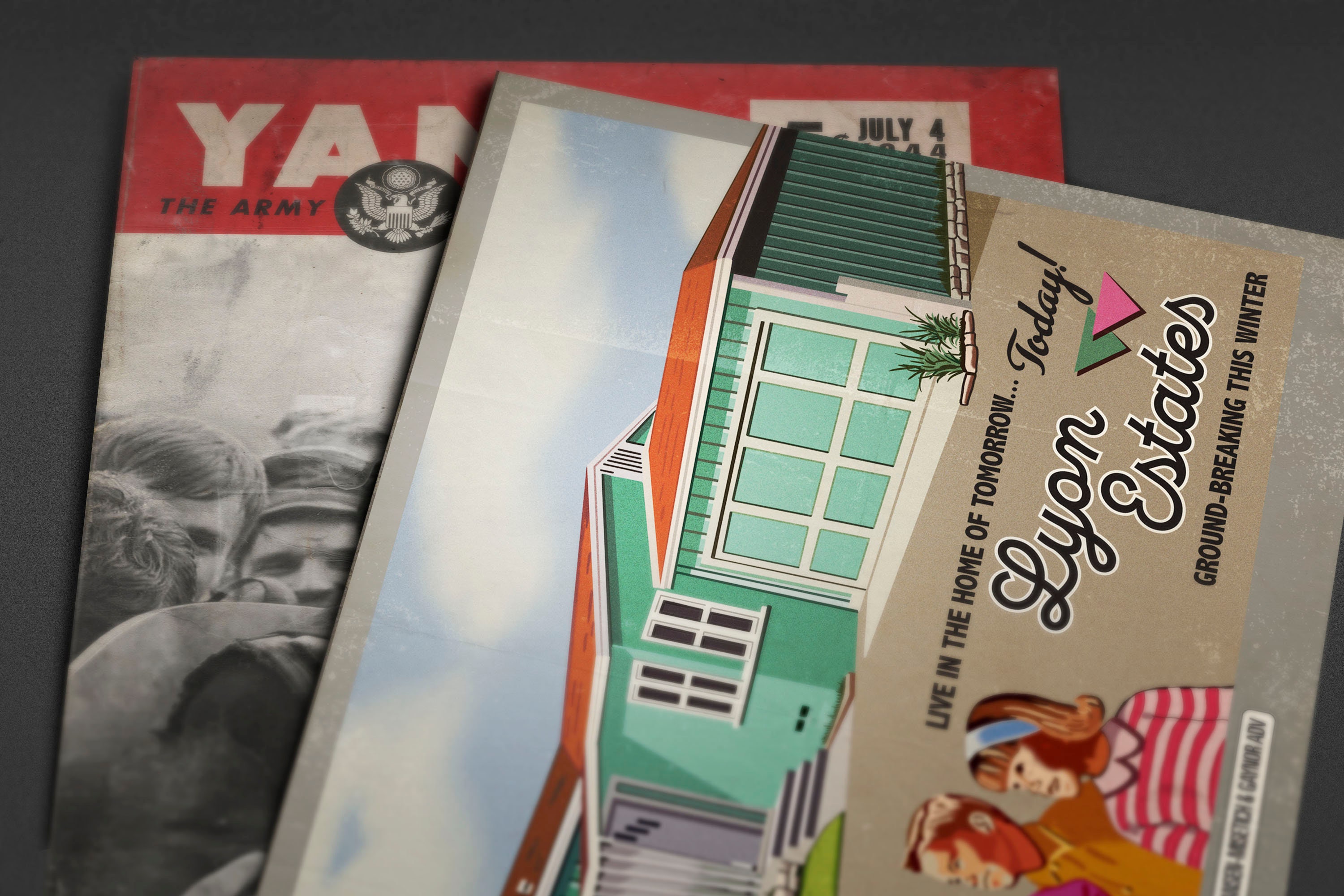 Back to the Future Inspired Lyon Estates Vintage Style - Etsy Australia