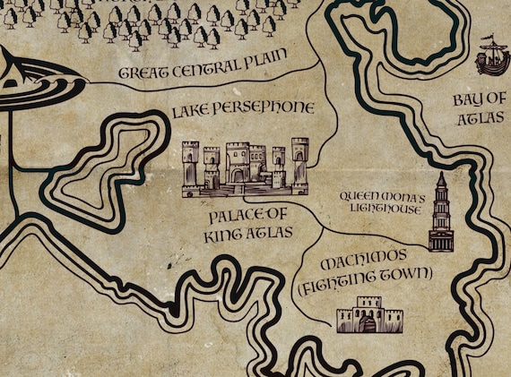 Atlantis The Lost City In World Map