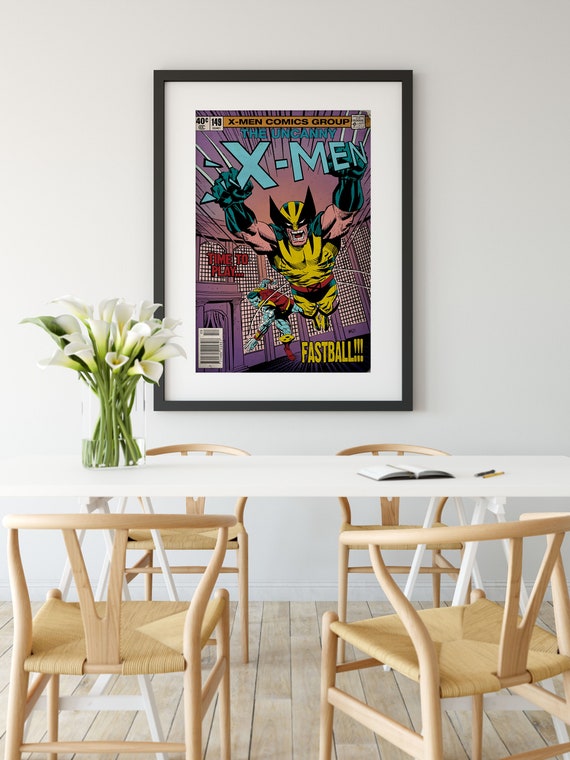Logan & X-men Inspired Movie Prop Comic Book Art Print book - Etsy