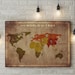 Map of the World George Orwell 1984 Vintage Style Map A3 A2 A1 A0 Art ...