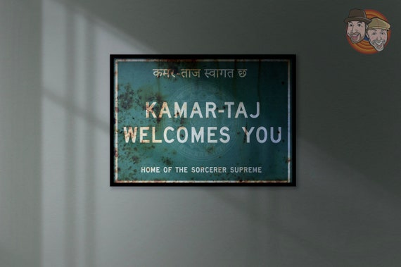 Doctor Strange Inspired Kamar-taj Welcomes You Katmandu | Etsy