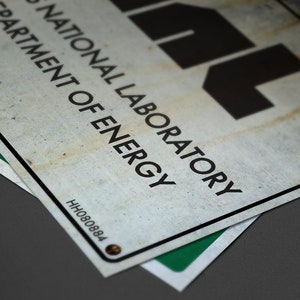 Stranger Things Inspired HNL Hawkins National Laboratory Prop Replica ...