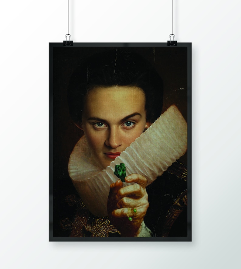 Blackadder II Inspired Lord Percy Oil Portrait Purest - Etsy Australia