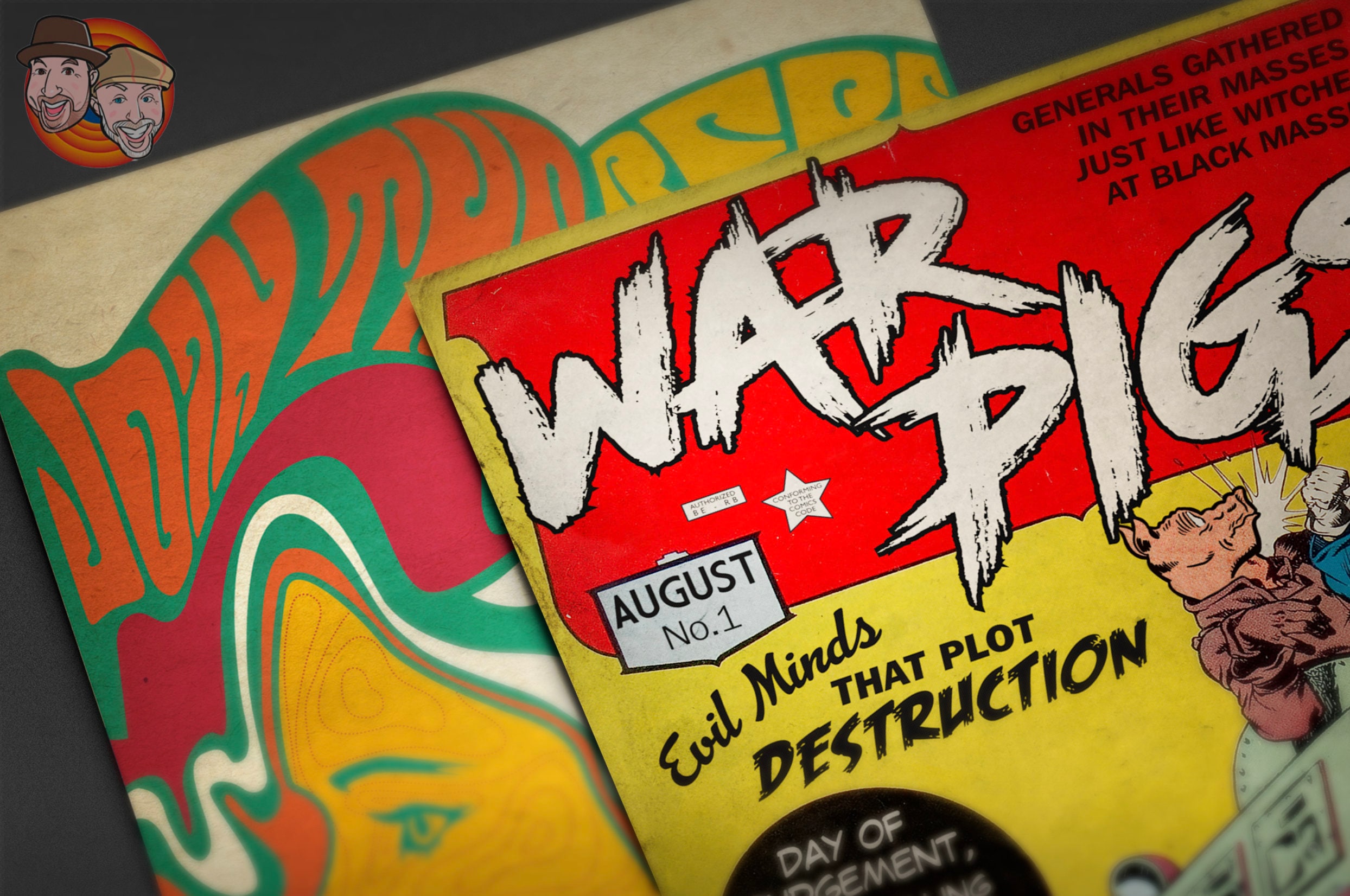 Black Sabbath Inspired Vintage Pulp Comic Book Cover Poster sold by ...