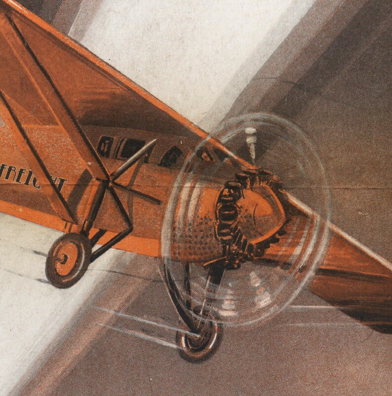 Retro Indiana Jones Lao Che Air Freight Vintage A4 A3 A2 Poster Print ...
