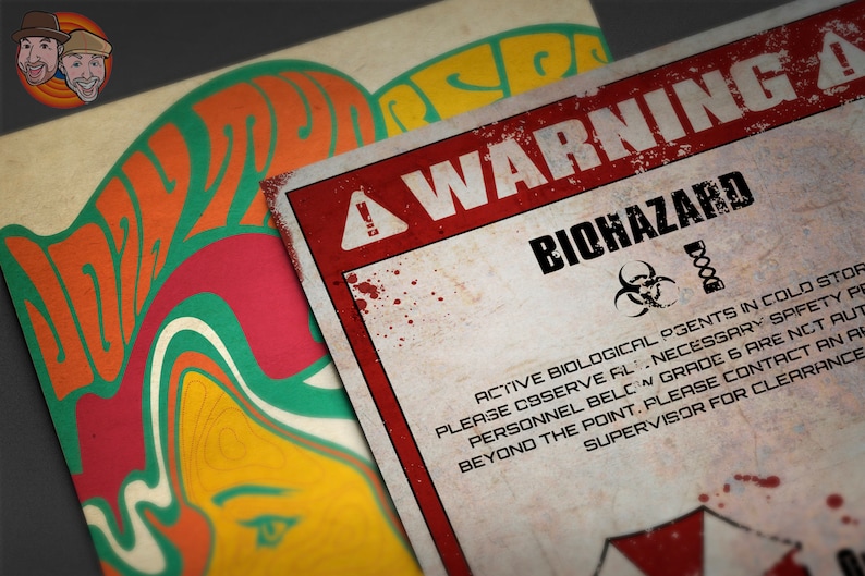 Resident Evil Inspired Warning Umbrella Biohazard - Etsy