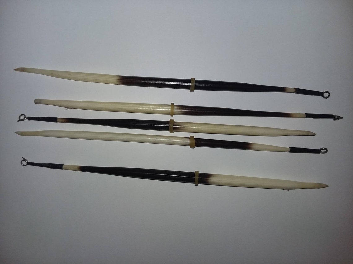 Real Porcupine Quill Fishing Floats, 5 Floats, All Natural Color ...