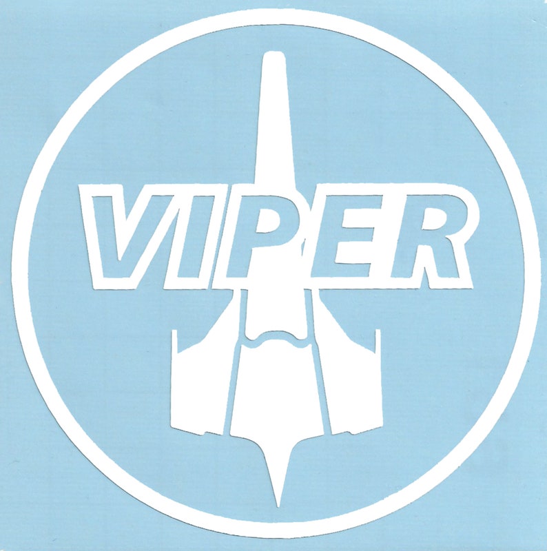 Vinyl Decal Battlestar Galactica VIPER | Etsy