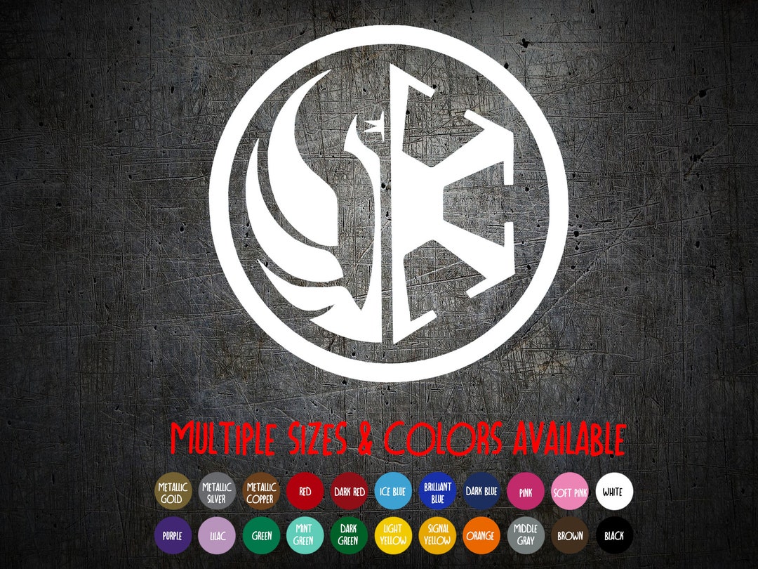 Vinyl Decal SWTOR Logo the Old Republic - Etsy