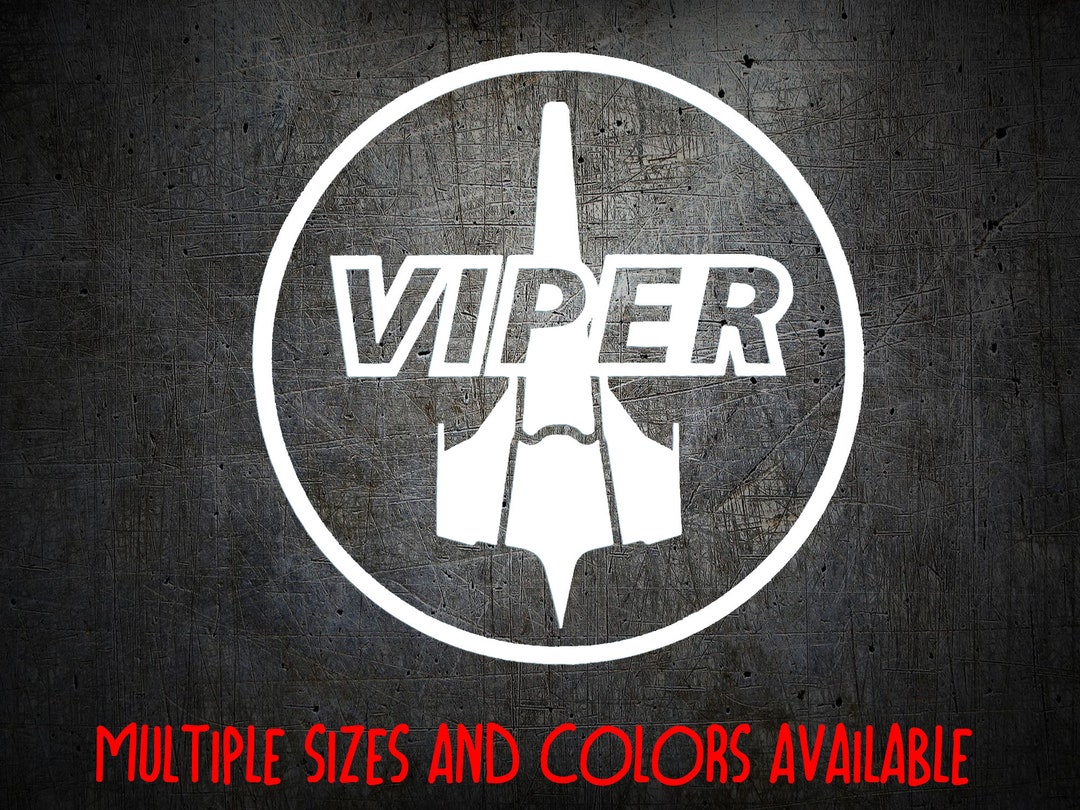 Vinyl Decal Battlestar Galactica VIPER - Etsy
