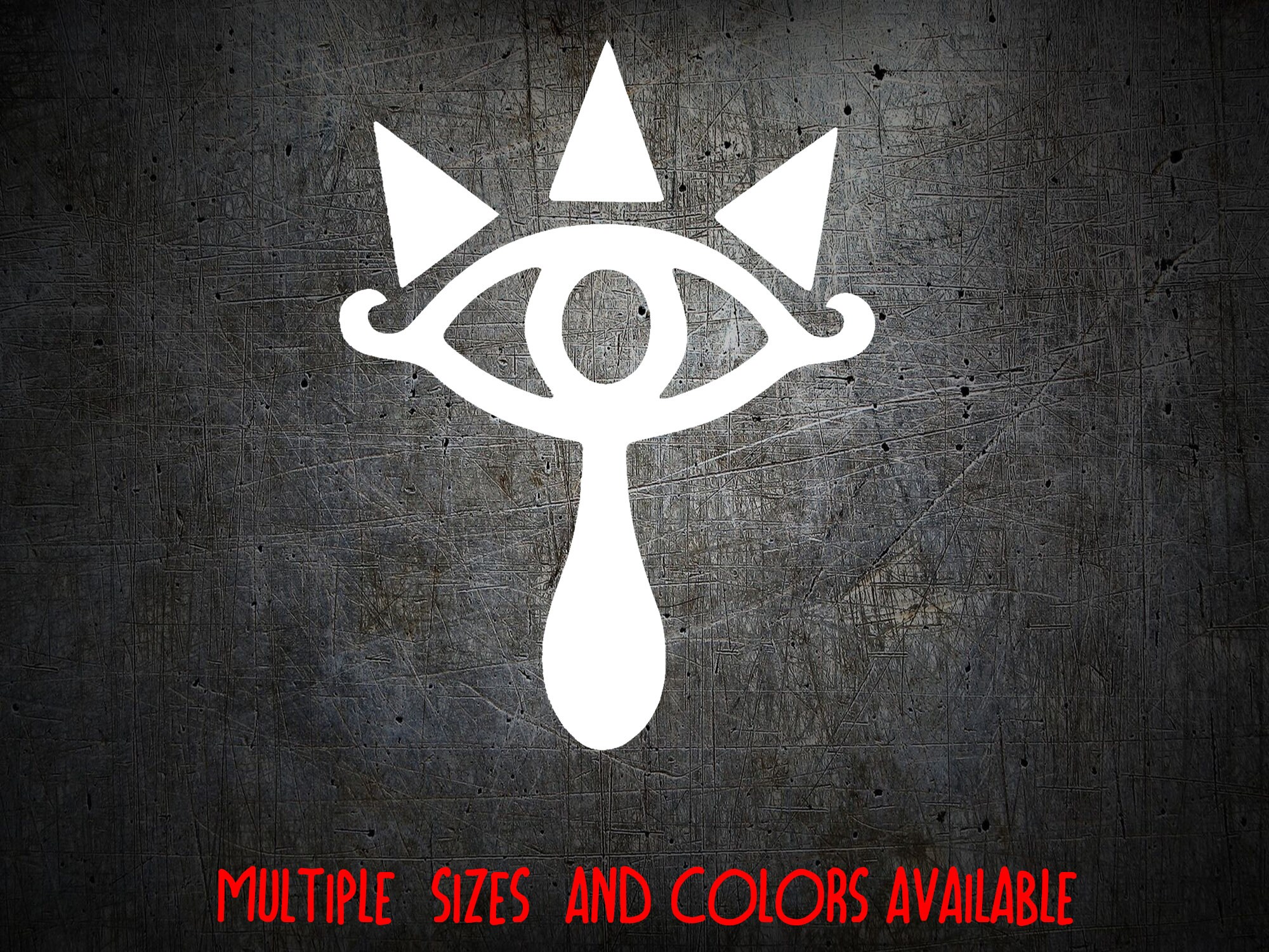 Vinyl Decal Legend of Zelda Eye of Truth - Etsy