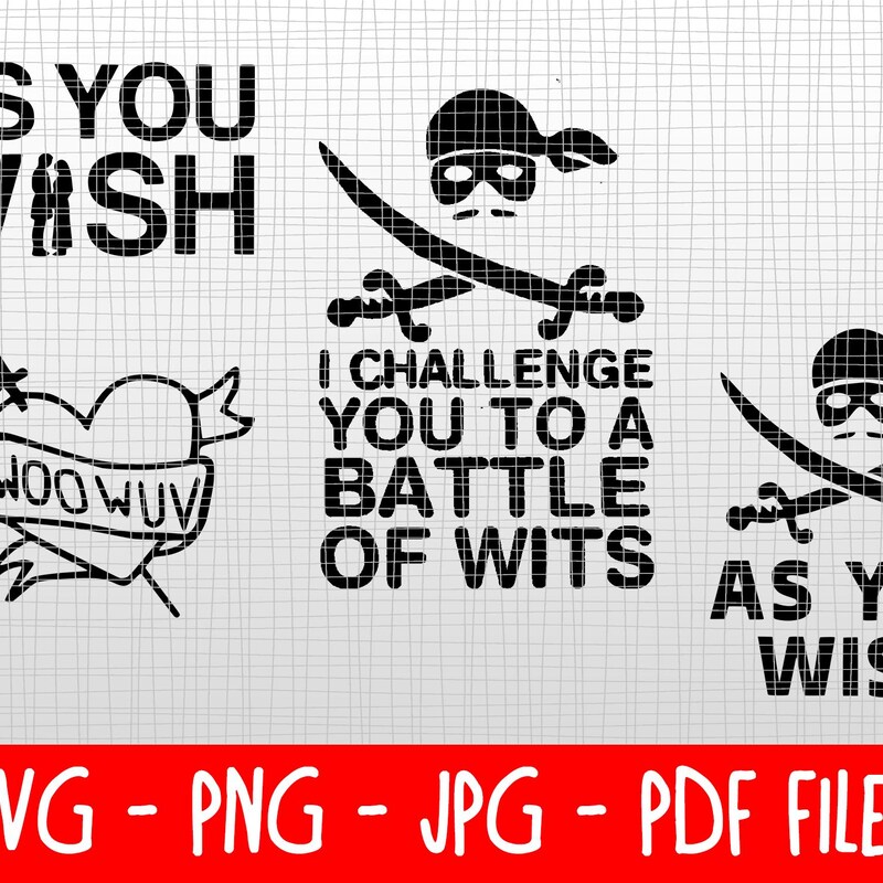 Svg the Princess Bride - Etsy