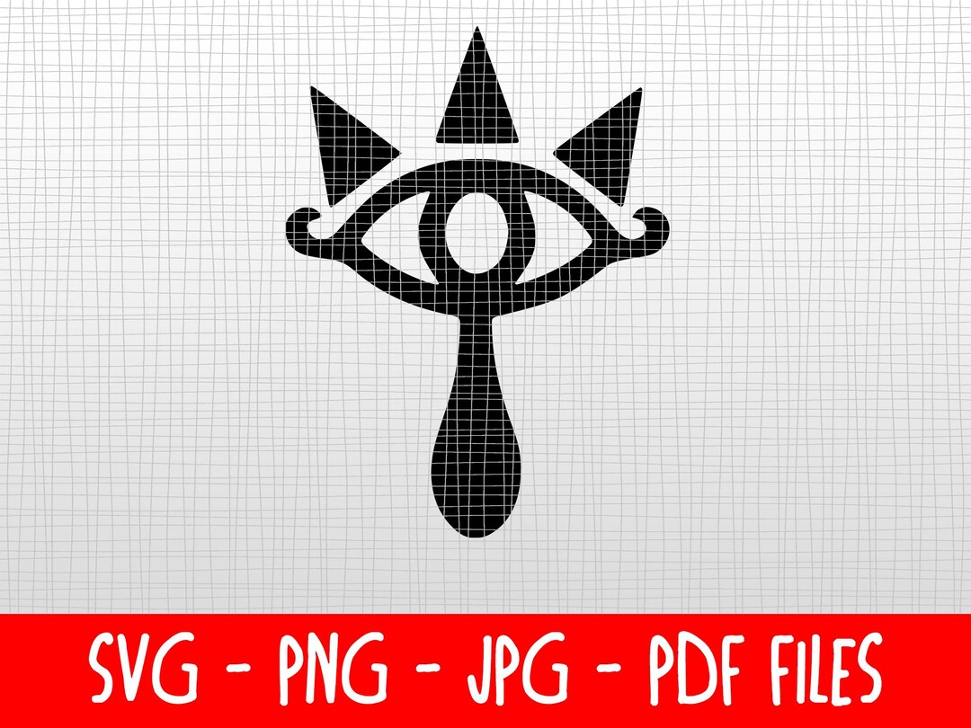 Downloadable SVG PNG PDF - Legend of Zelda - Eye of Truth - - Etsy