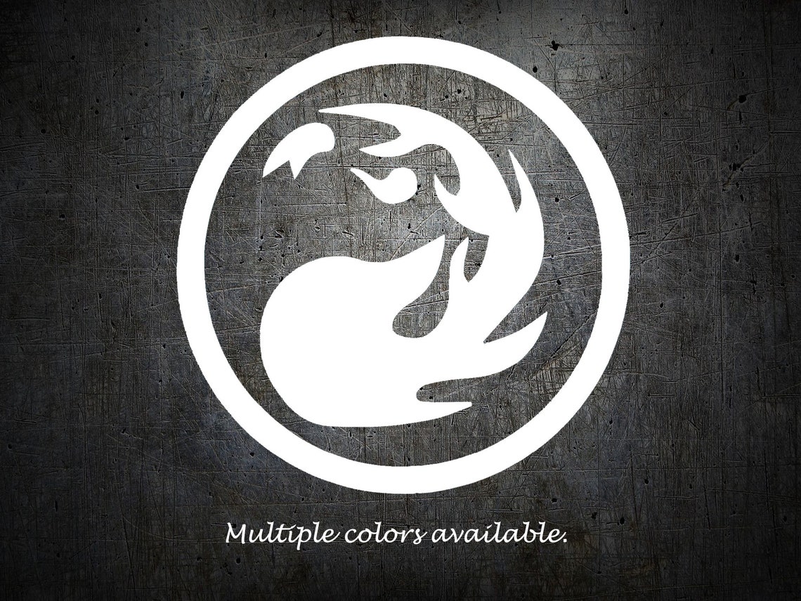 Vinyl Decal Magic the Gathering RED | Etsy