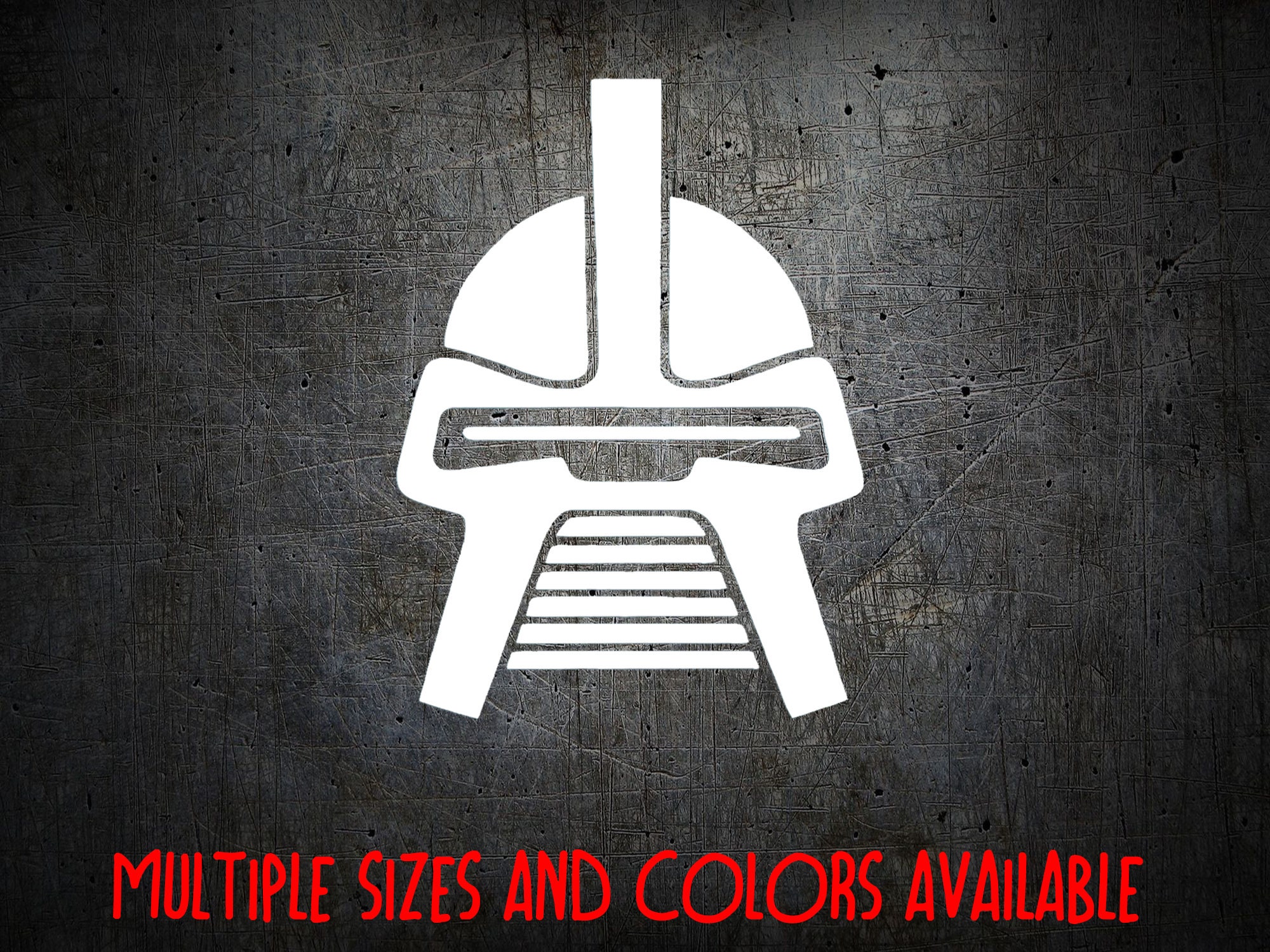 Vinyl Decal Battlestar Galactica CYLON Helmet - Etsy