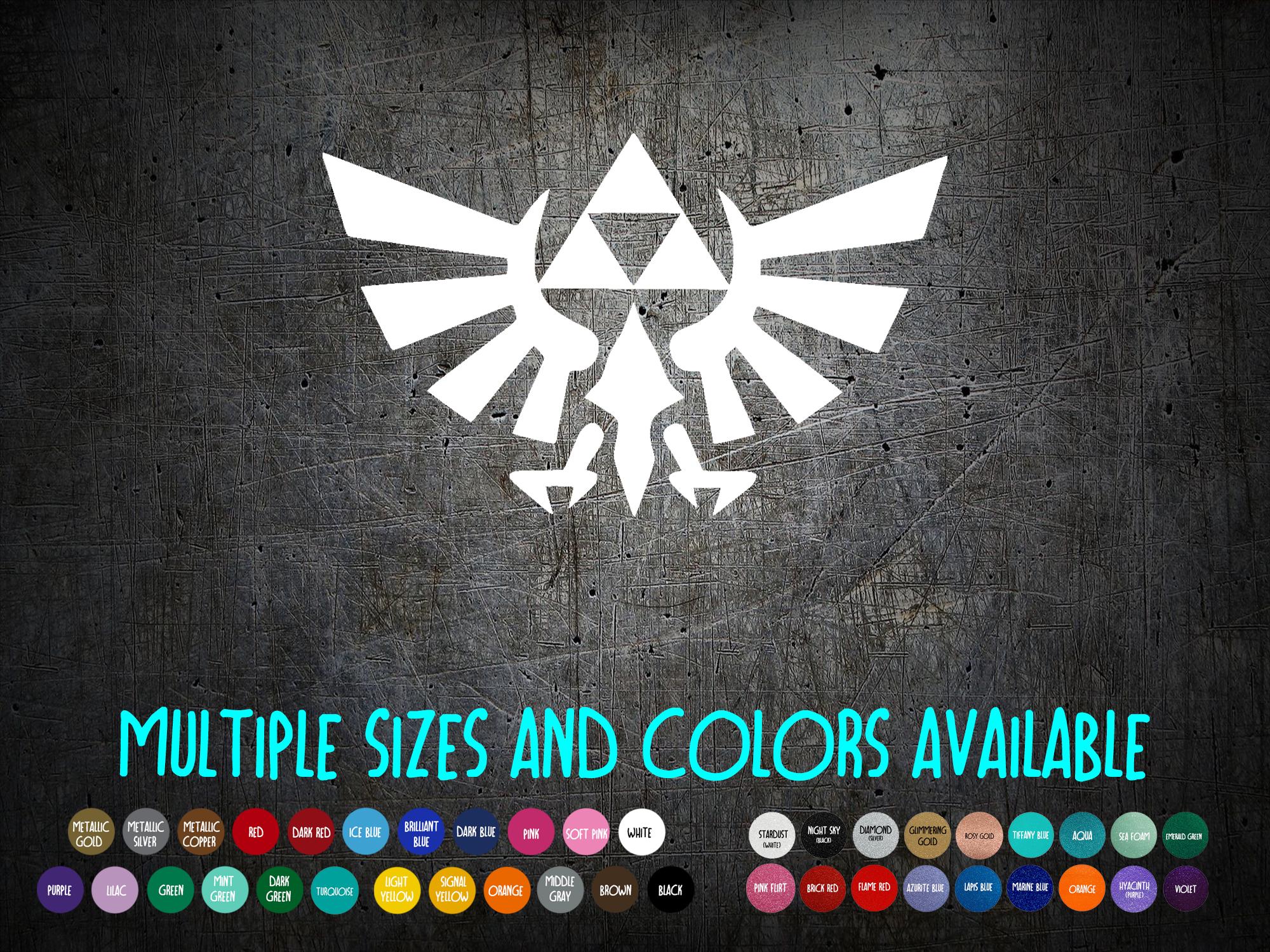 Vinyl Decal - Legend of Zelda - Royal Crest - Etsy
