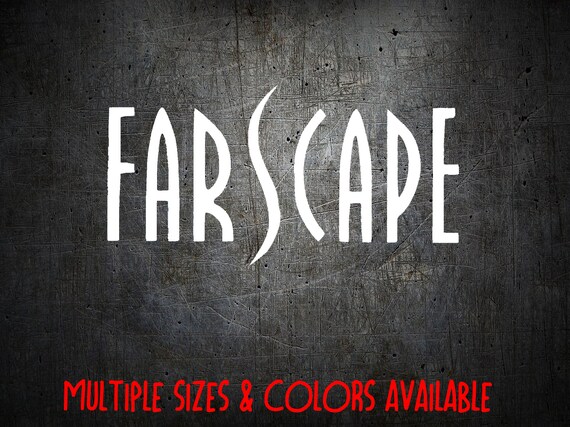 Vinyl Decal Farscape Logo - Etsy