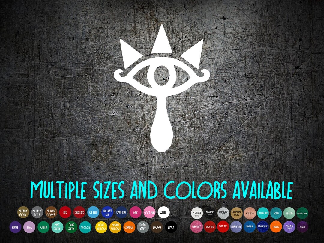 Vinyl Decal - Legend of Zelda - Eye of Truth - Etsy