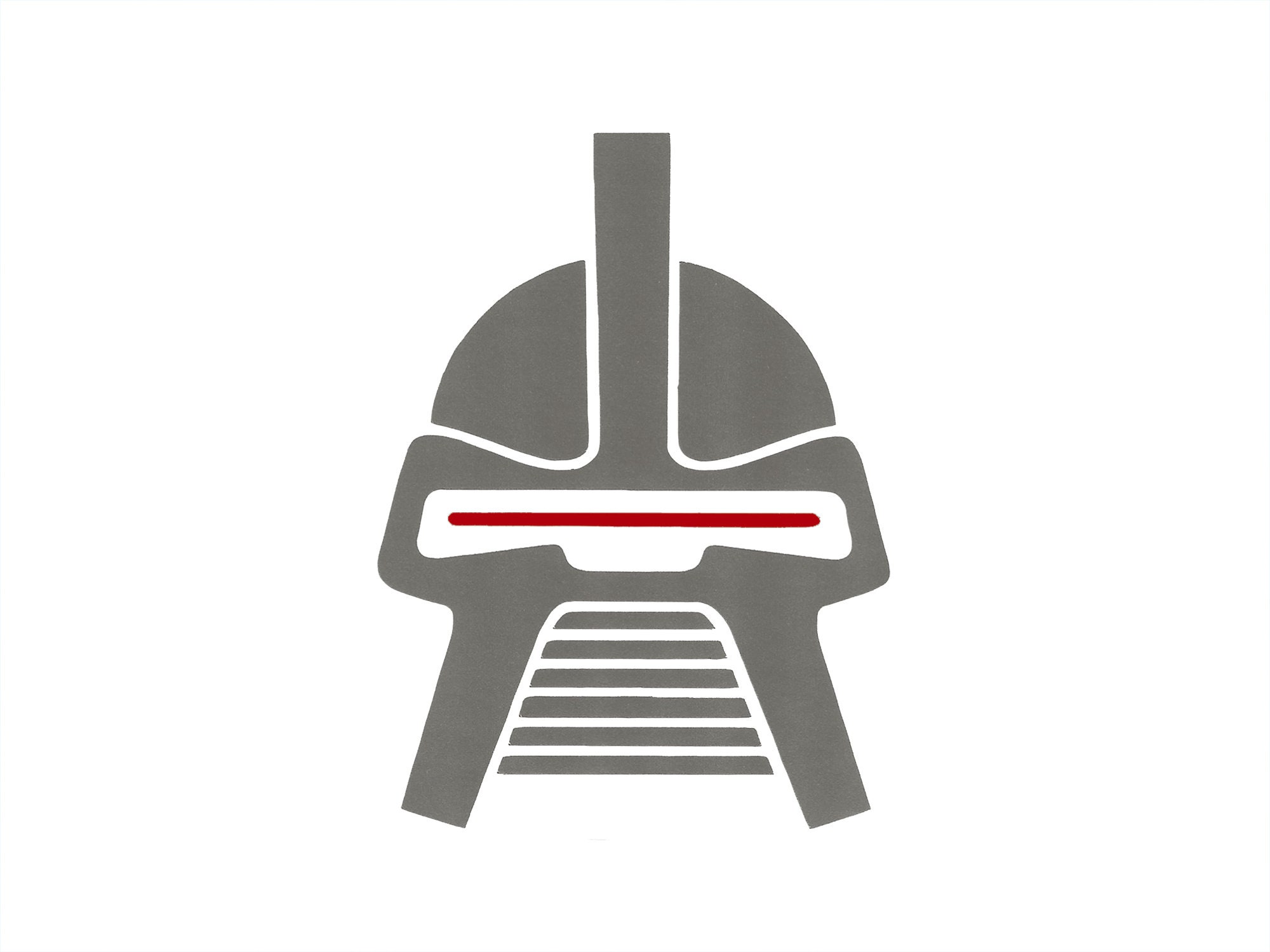 Vinyl Decal Battlestar Galactica CYLON Helmet - Etsy