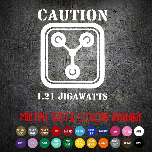1.21 Gigawatts Svg - Etsy