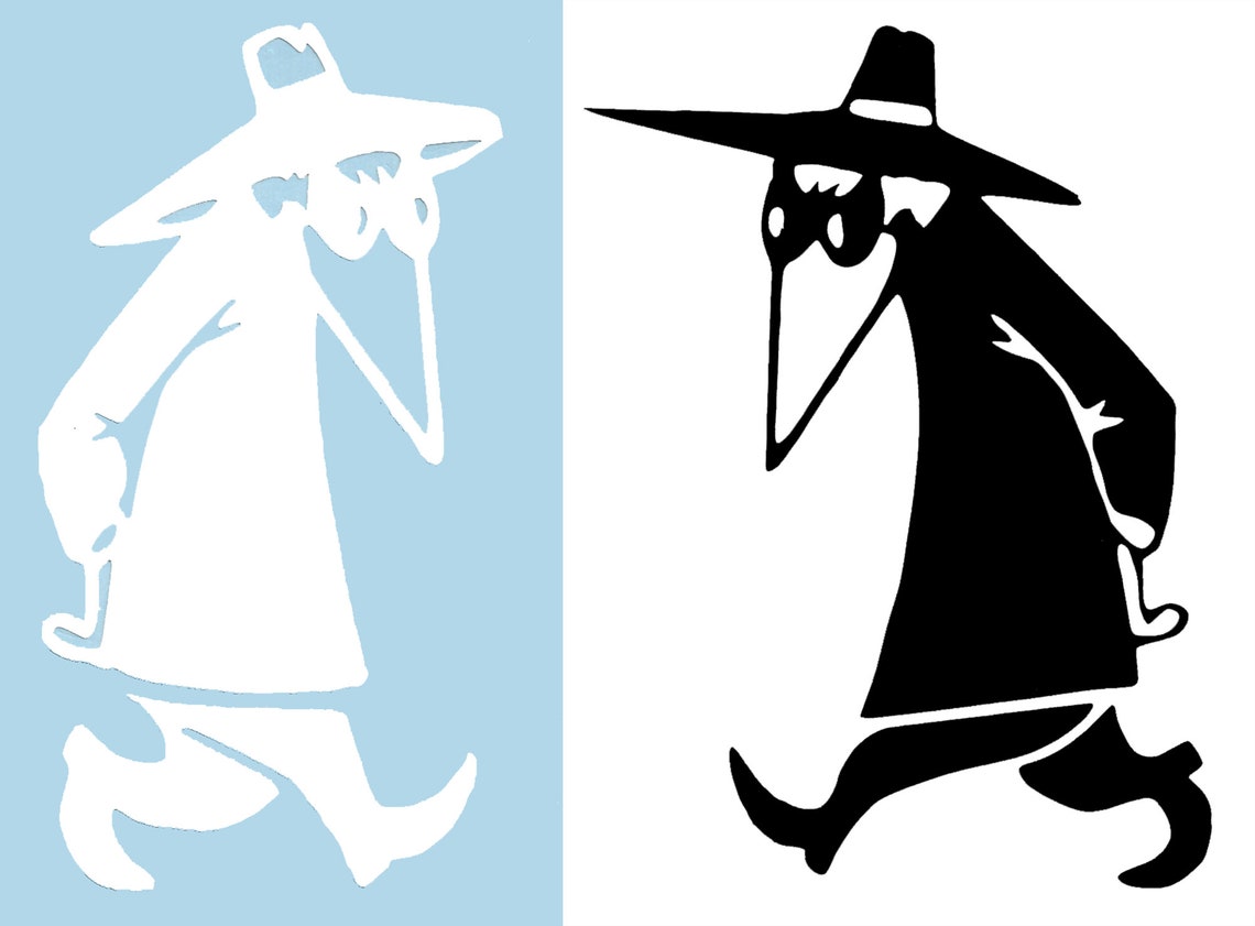 Vinyl Decal Spy Vs. Spy Set - Etsy