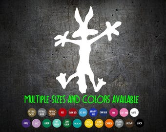 Wile E Coyote Decal / Sticker - Choose Color & Size - Road Runner ...