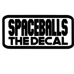Vinyl Decal Spaceballs the Decal - Etsy