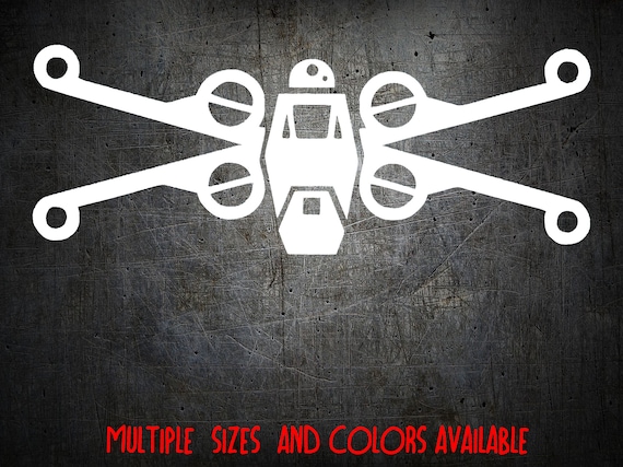Vinyl Decal X-wing Fighter - Etsy