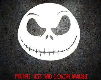Jack Skellington Decal Vinyl Sticker - Etsy