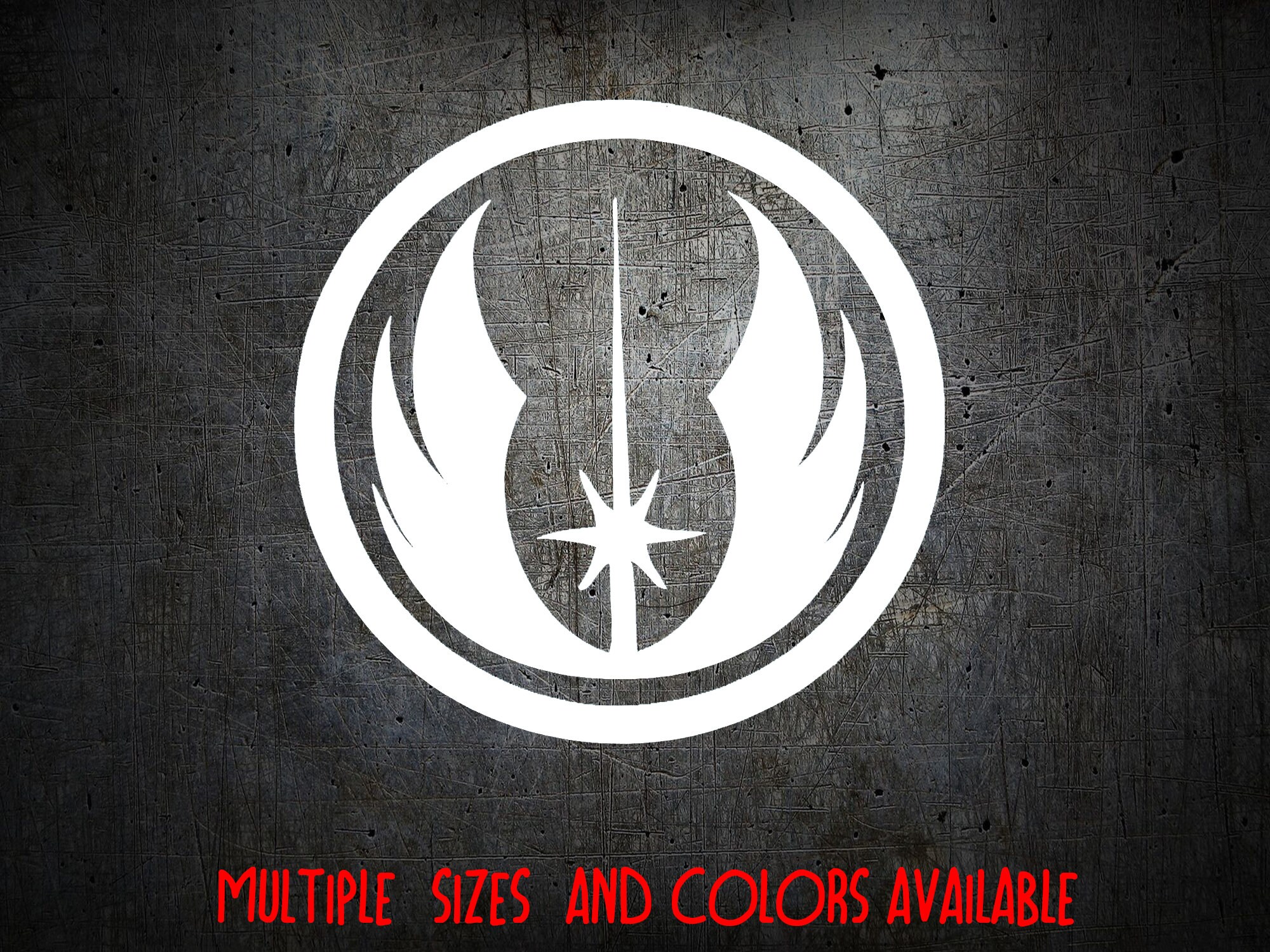 Vinyl Decal Star Wars Jedi Order Symbol - Etsy