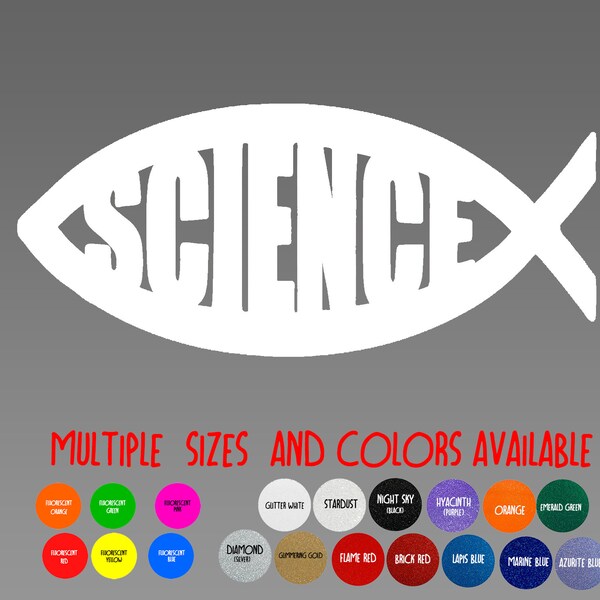 Decal for Science - Etsy