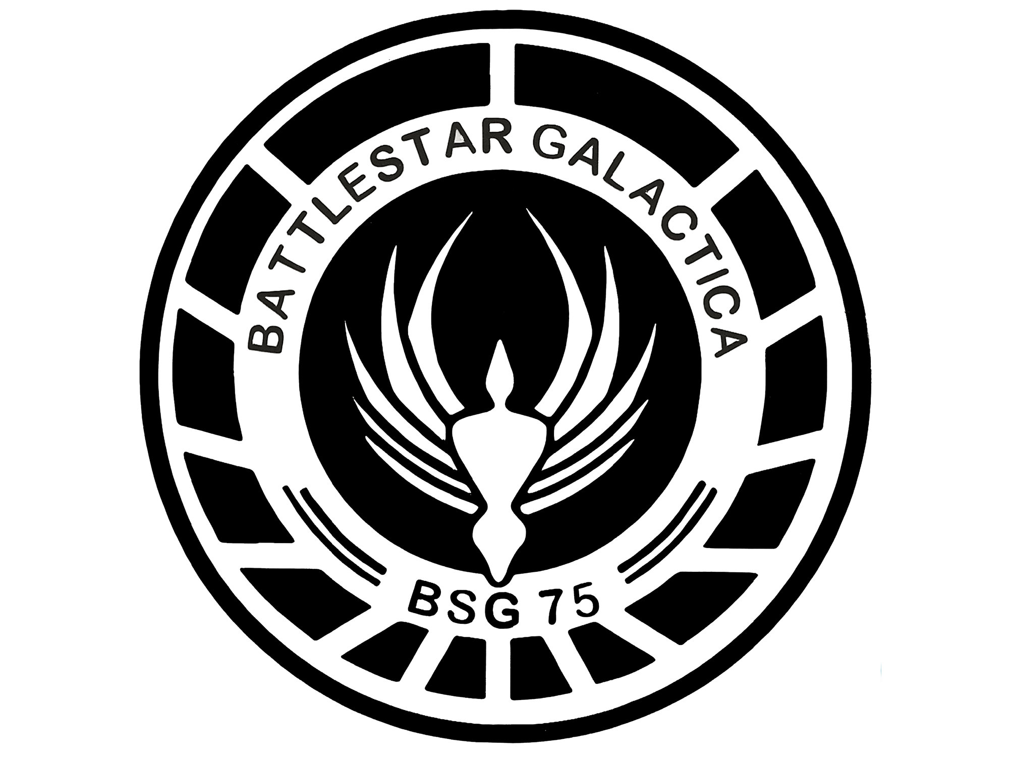 Vinyl Decal Battlestar Galactica BSG 75 - Etsy