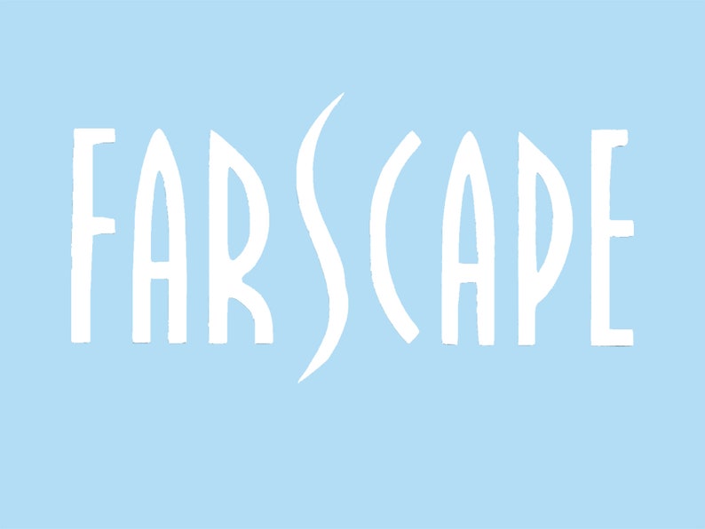 Vinyl Decal Farscape Logo | Etsy