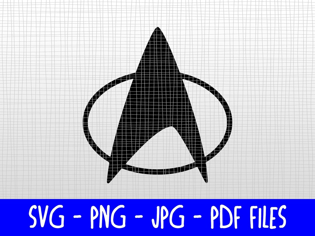 Downloadable SVG - Star Trek TNG Delta / Symbol - Etsy