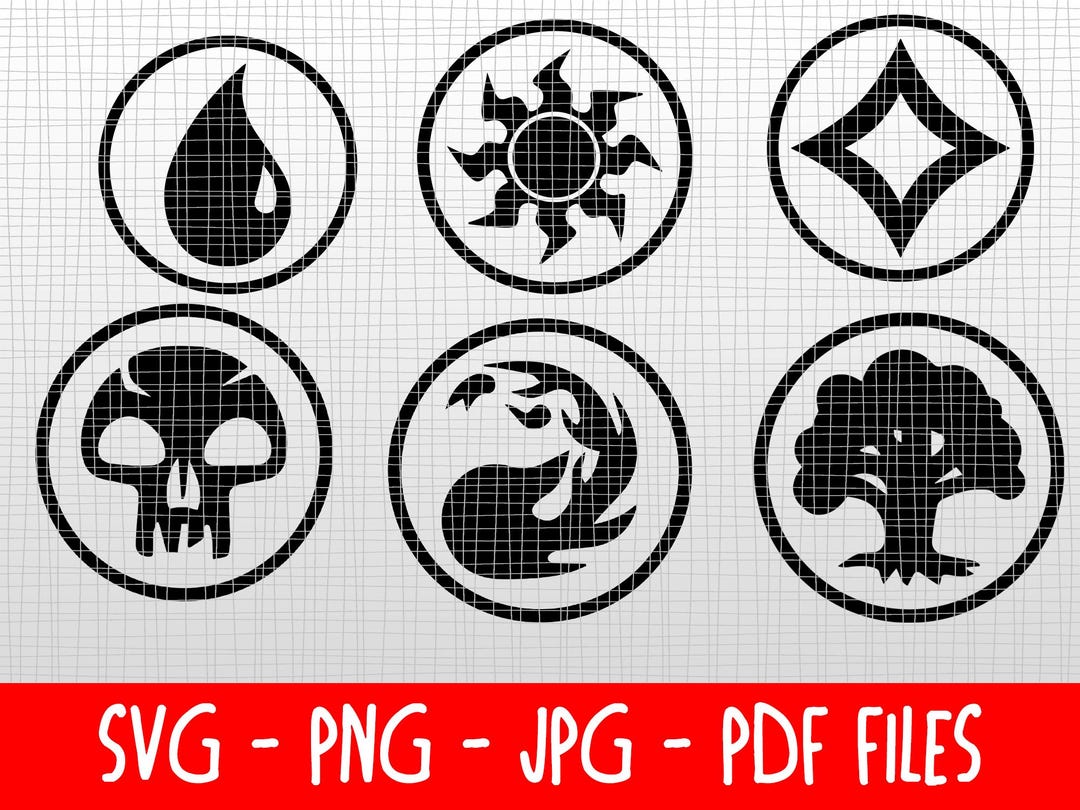 Downloadable Svgs - Magic the Gathering - Etsy