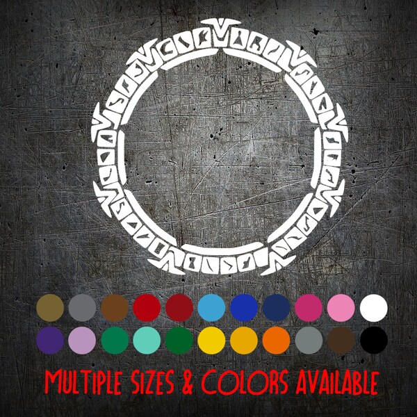 Stargate Vinyl Stickers - Etsy